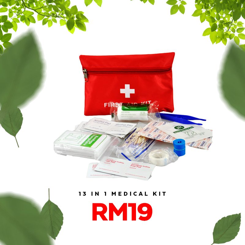 13-in-1 First Aid Kit | PTT Outdoor