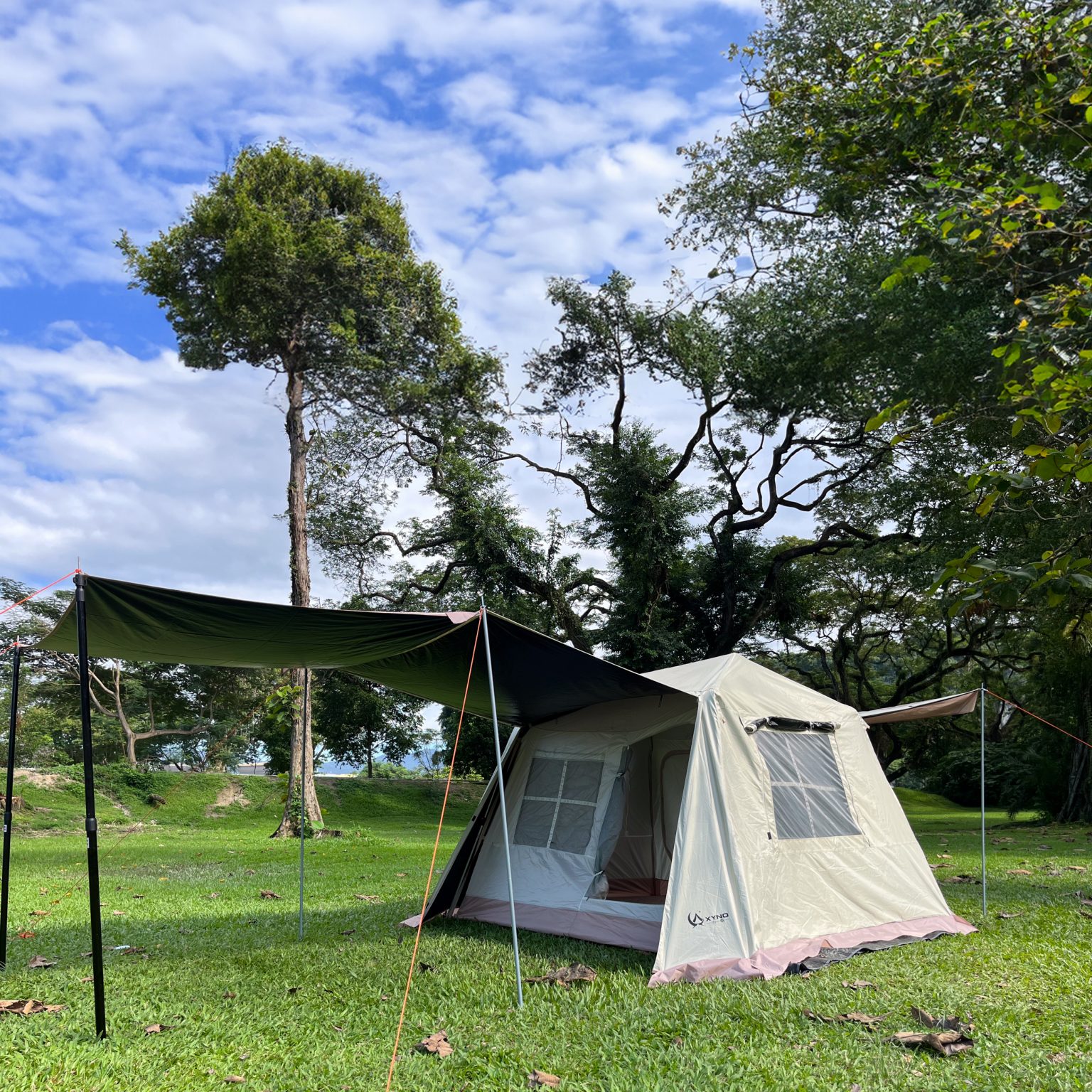 4 Person Instant Cabin Tent For Camping | PTT Outdoor