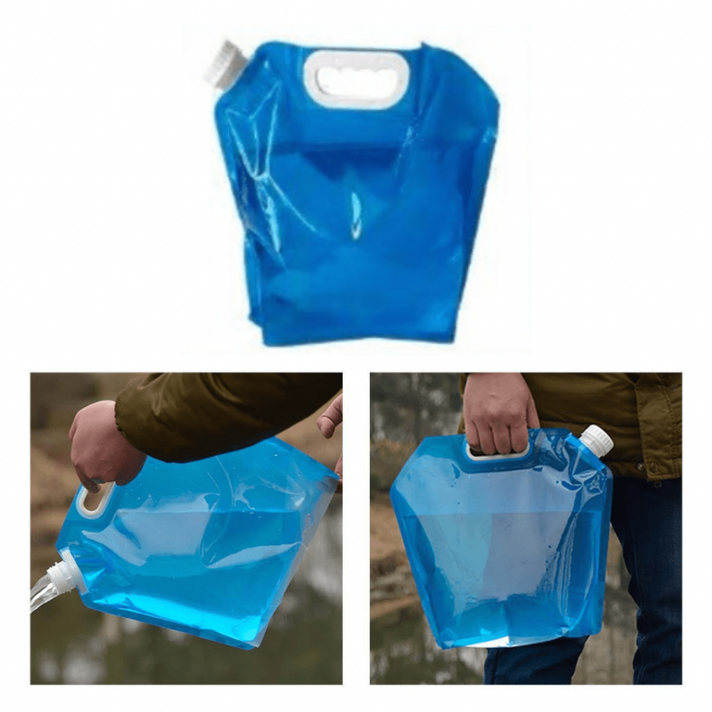 5L Camping Hiking Portable Folding Water Storage Convenient | PTT Outdoor
