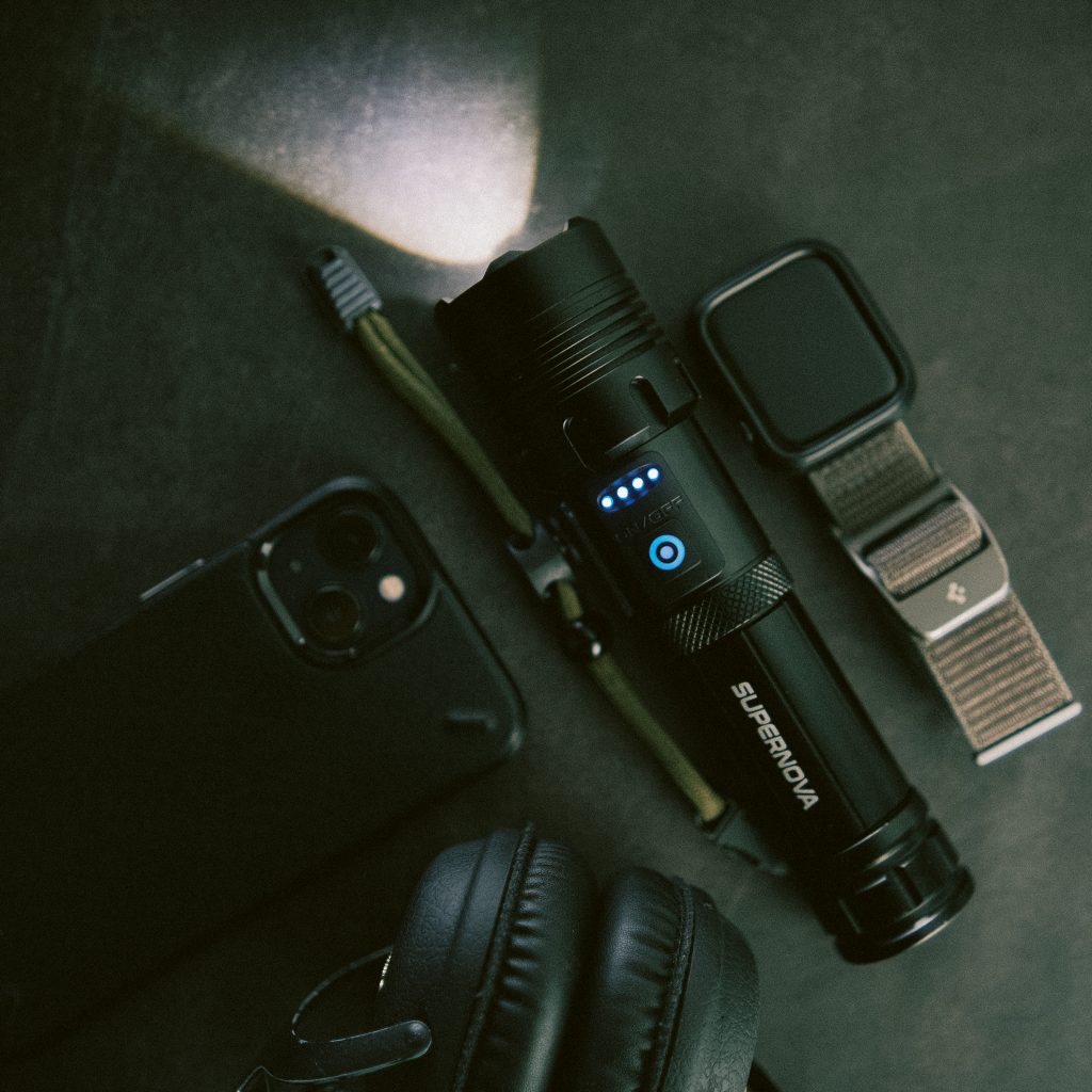 TAHAN Supernova V2 - Professional-Grade 1200 Lumens Tactical Flashlight ...