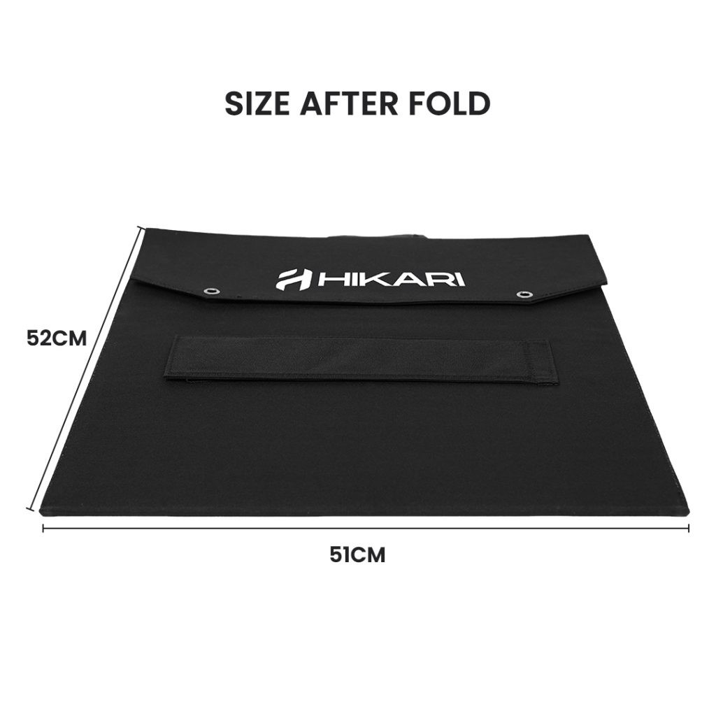 HIKARI Foldable Solar Panel 100W | PTT Outdoor