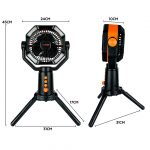 Best TAHAN Typhoon Dual Blade 16000mAh Camping Fan | PTT Outdoor